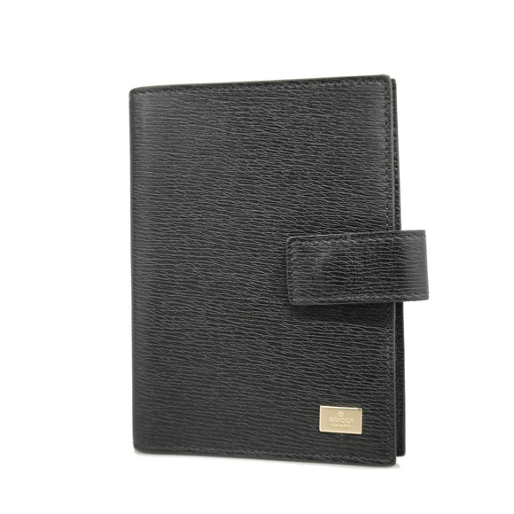 Gucci | Other | Auth Gucci Planner Cover Black Guccishima Notebook ...